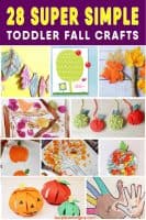 28 CUTE and SUPER SIMPLE Fall crafts for toddlers