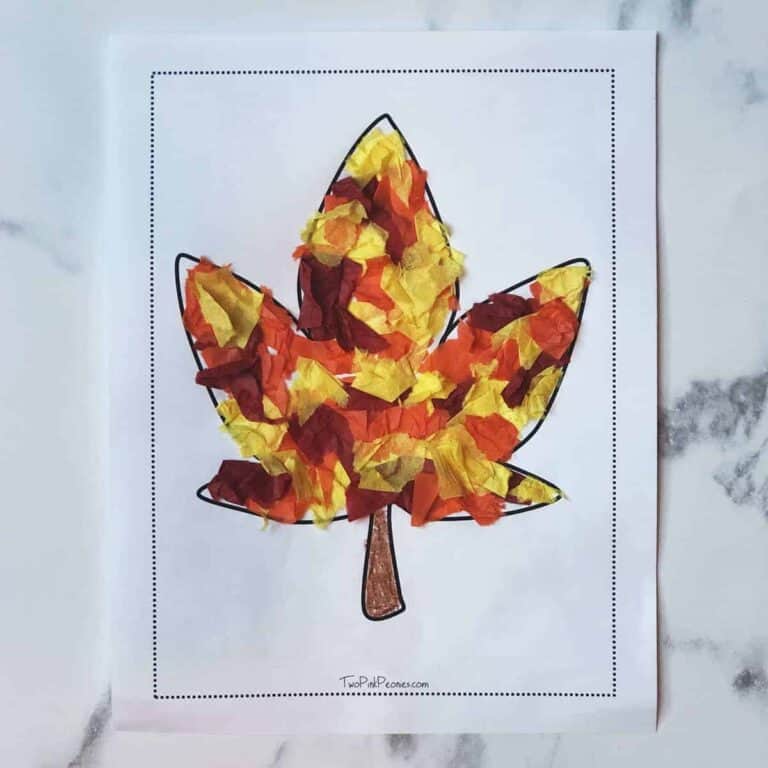 50+ Fun, Easy Fall Arts & Crafts For Toddlers 2 & 3 Years Old