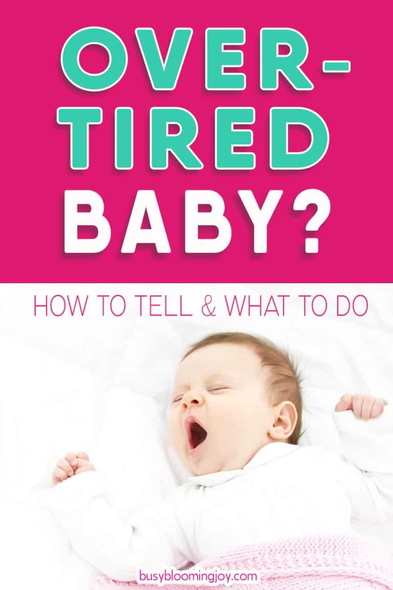 Baby fighting sleep? Overtired baby alert! 3 tactics to prevent ...