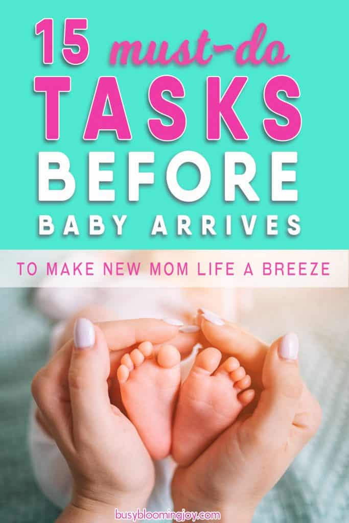 Preparing for baby? 15 must-do pre-baby tasks to make new mom life a breeze