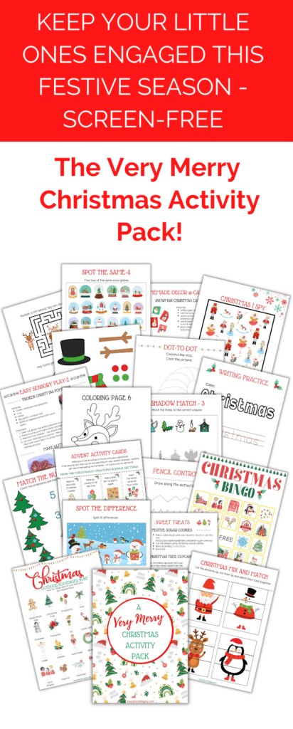 50 Christmas Sensory Activities & Bins for Toddlers & Preschoolers
