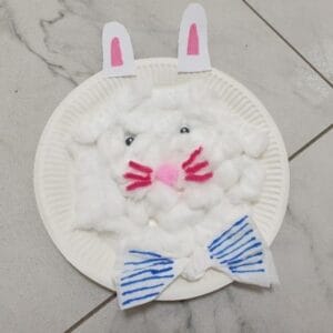 50 Easy Easter Bunny Arts & Crafts Ideas For Toddlers (2 and 3 year olds)