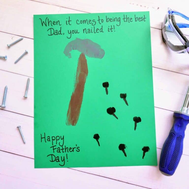 41 Easy Father's Day Crafts for Little Kids (Toddlers & Up!)