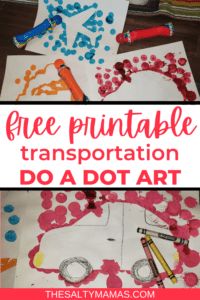 50 Easy Transportation Crafts & Activities for Preschoolers