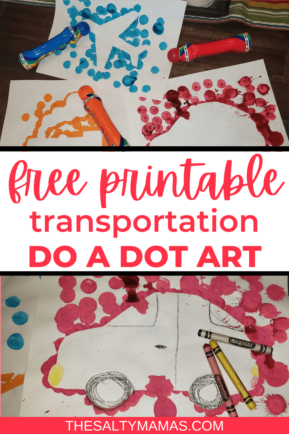 50 Easy Transportation Crafts & Activities for Preschoolers