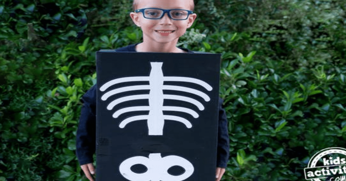 29 Scarily Easy Skeleton Crafts for Kids