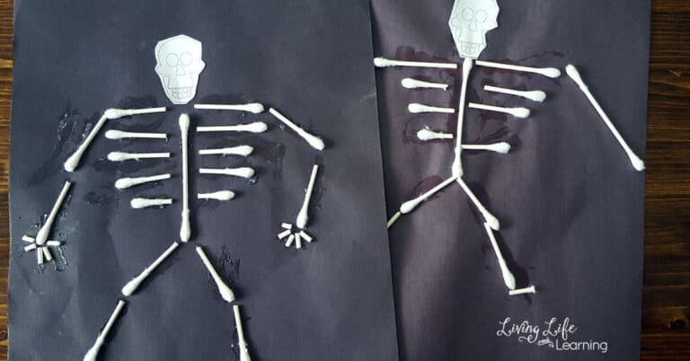 29 Scarily Easy Skeleton Crafts for Kids