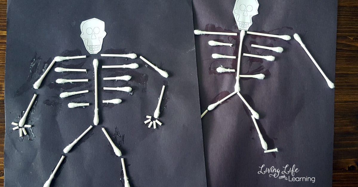 29 Scarily Easy Skeleton Crafts for Kids