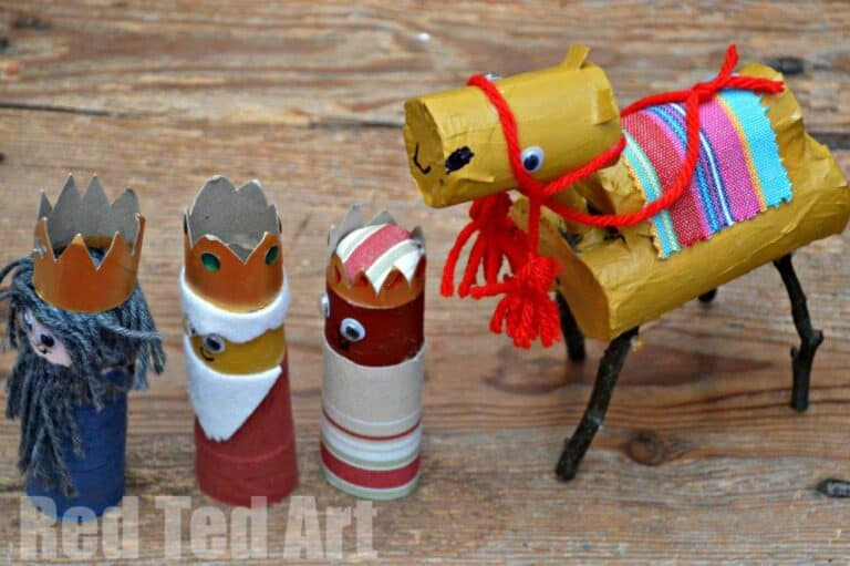 41 Fun, Easy & Adorable Nativity Crafts & Ideas for Kids