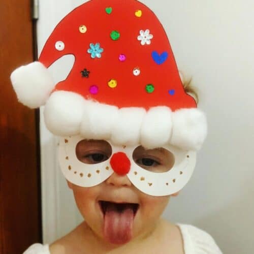 41 Easy Santa Claus crafts for toddlers {+ Santa Hat Crafts}