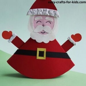 41 Easy Santa Claus crafts for toddlers {+ Santa Hat Crafts}