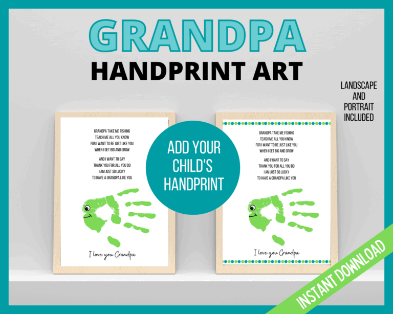 31 Cute Handprint Birthday Card Ideas For Mom, Daddy, Grandma & Grandpa ...
