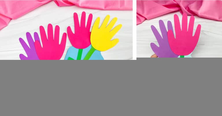 31 Cute Handprint Birthday Card Ideas For Mom, Daddy, Grandma & Grandpa ...