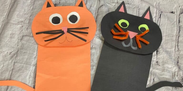 31 Cute Cat Crafts for Toddlers (Black Cats, Pete The Cat & More)
