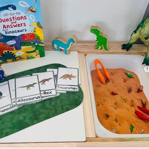 21 Fun & Easy Dinosaur Sensory Activities (inc Dinosaur Sensory Bin ...