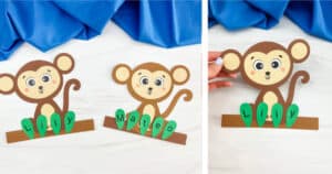 35 Simple Monkey Crafts & Activities for Preschoolers