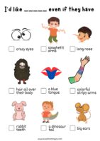 15 I Like Myself Activities For Preschoolers {Free Worksheet}