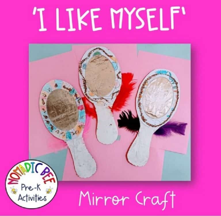 15 I Like Myself Activities For Preschoolers {Free Worksheet}