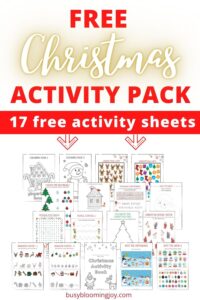 FREE 17 Page Christmas Activity Booklet Printable For Kids