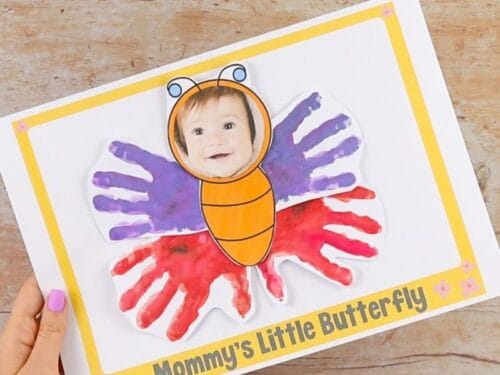 39 Easy Mothers Day Handprint Crafts, Cards & Gift Ideas