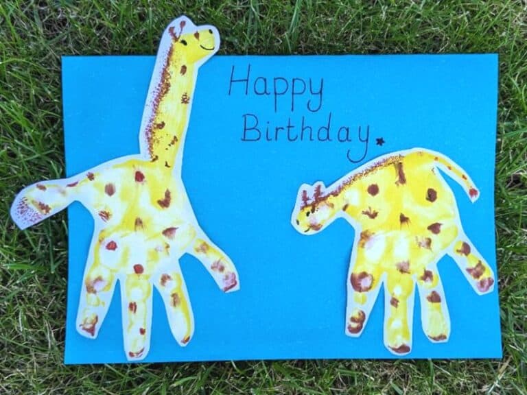 50 Easy Giraffe Activities & Craft Ideas for Kids