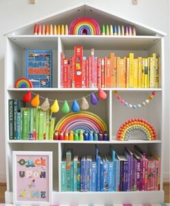 35+ Cute & Practical Nursery Bookshelf & Bookcase Ideas