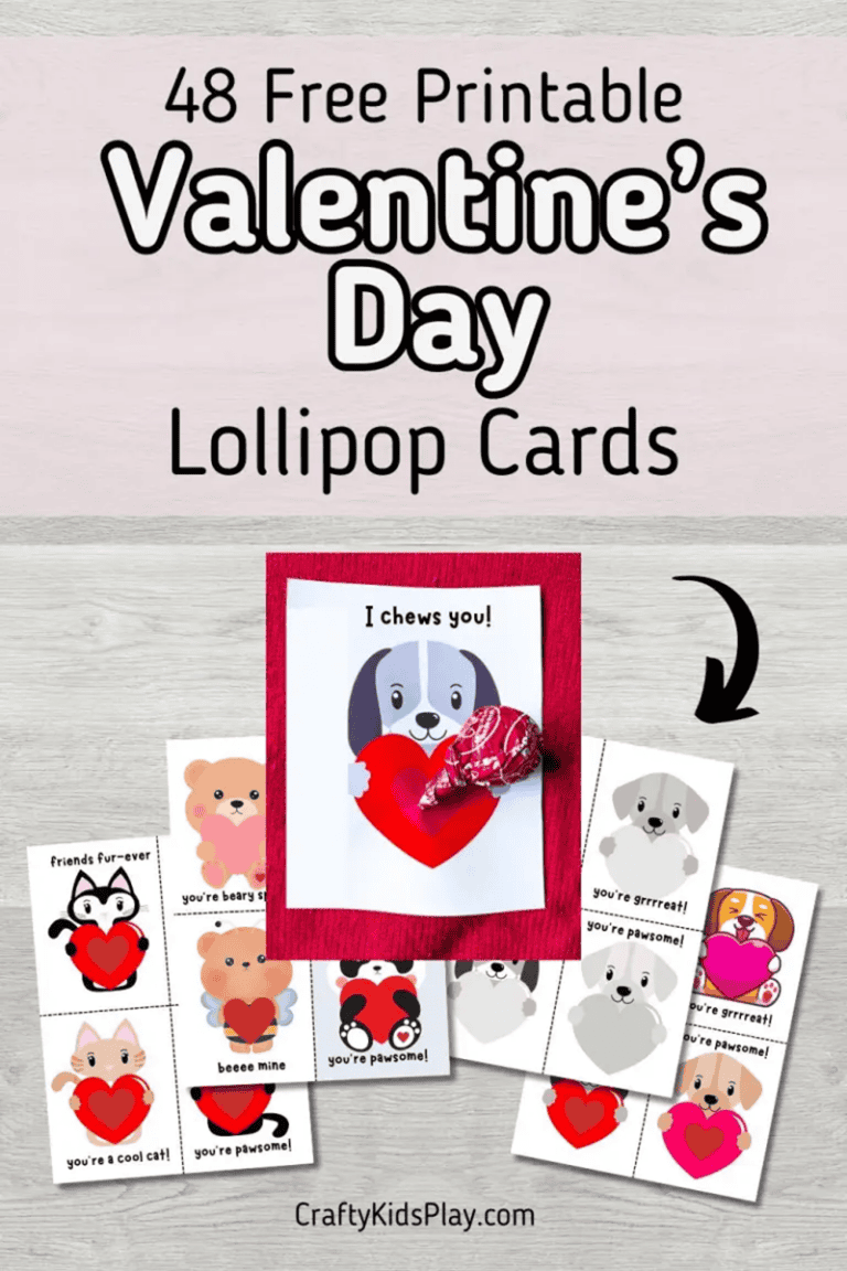 35 Fun, Easy & Cute Valentine's Day Card Crafts for Kids
