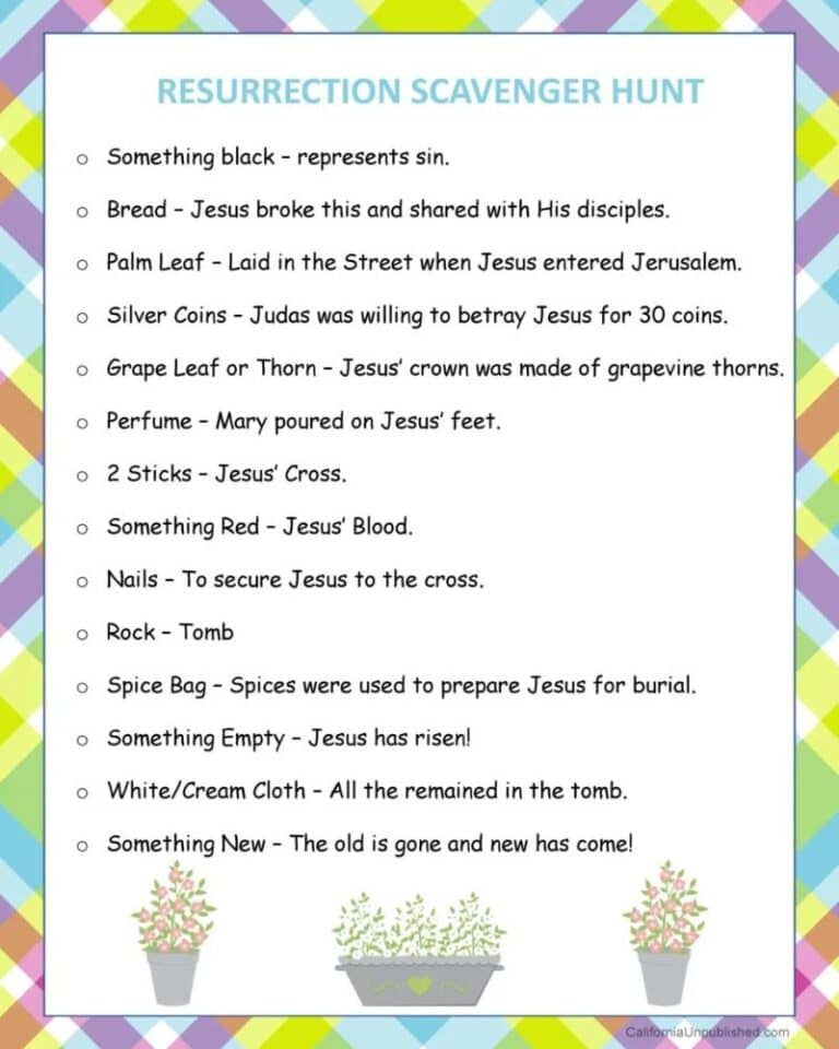 20 Easy Easter Sunday School Crafts & Religious Activities for Kids