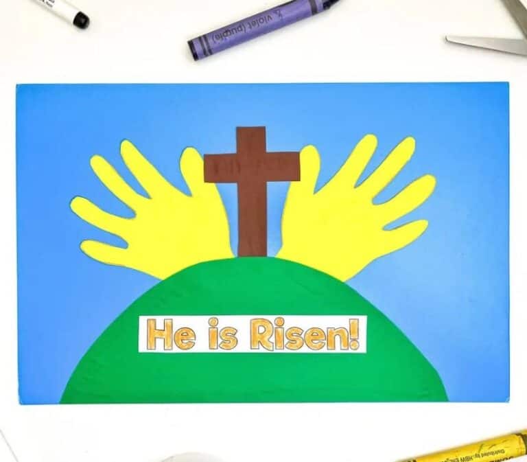 20 Easy Easter Sunday School Crafts & Religious Activities for Kids