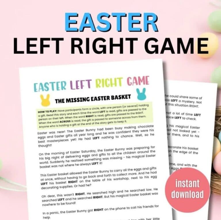 40 Easter Games & Activities for Kids: Easter Bunny Games, Printables ...