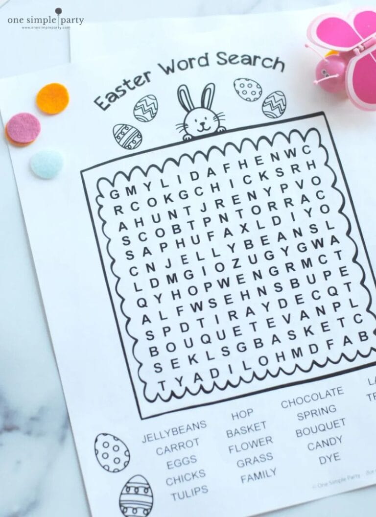 40 Easter Games & Activities for Kids: Easter Bunny Games, Printables ...
