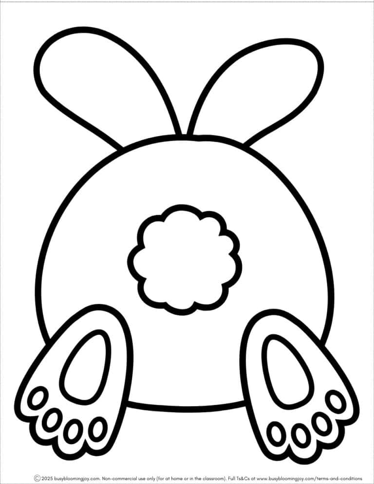 FREE Printable Easter Bunny Templates {9 Different Designs}