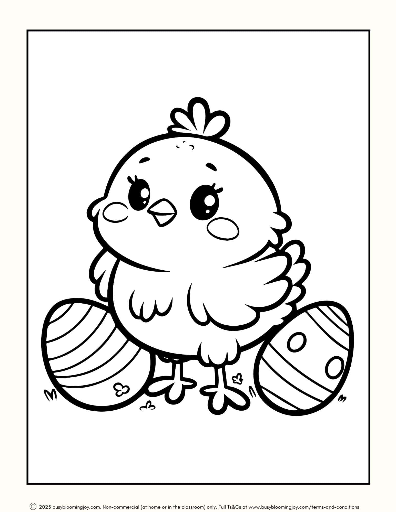 5 FREE Printable Easter Coloring Sheets for Kids