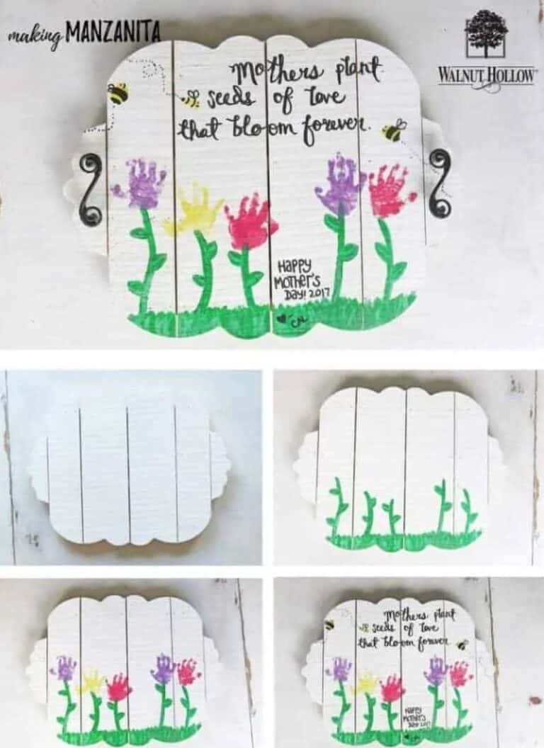 35 Fun & Creative Mother's Day DIY Gifts from Kids (Cards, Crafts ...