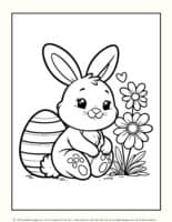5 FREE Printable Easter Coloring Sheets for Kids