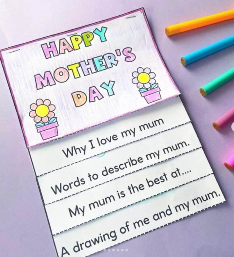 35 Fun & Creative Mother's Day DIY Gifts from Kids (Cards, Crafts ...