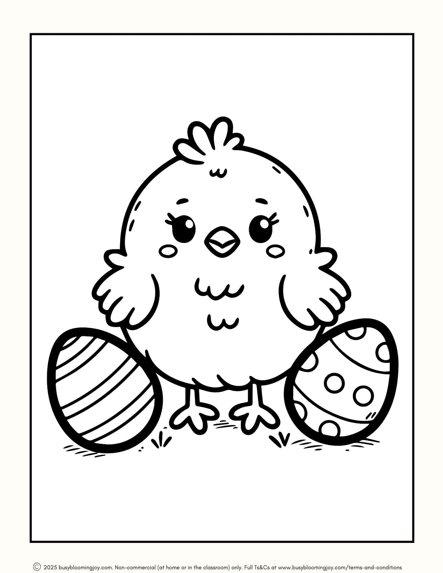 5 FREE Printable Easter Coloring Sheets for Kids