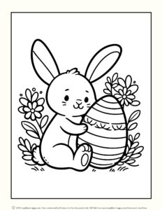 5 FREE Printable Easter Coloring Sheets for Kids