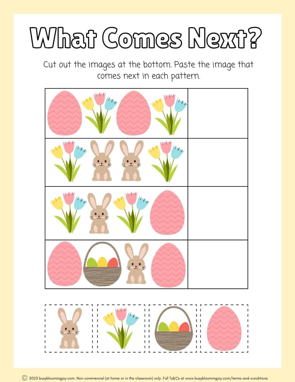 7 Fun FREE Easter Counting Activities & Math Worksheets For Preschoolers