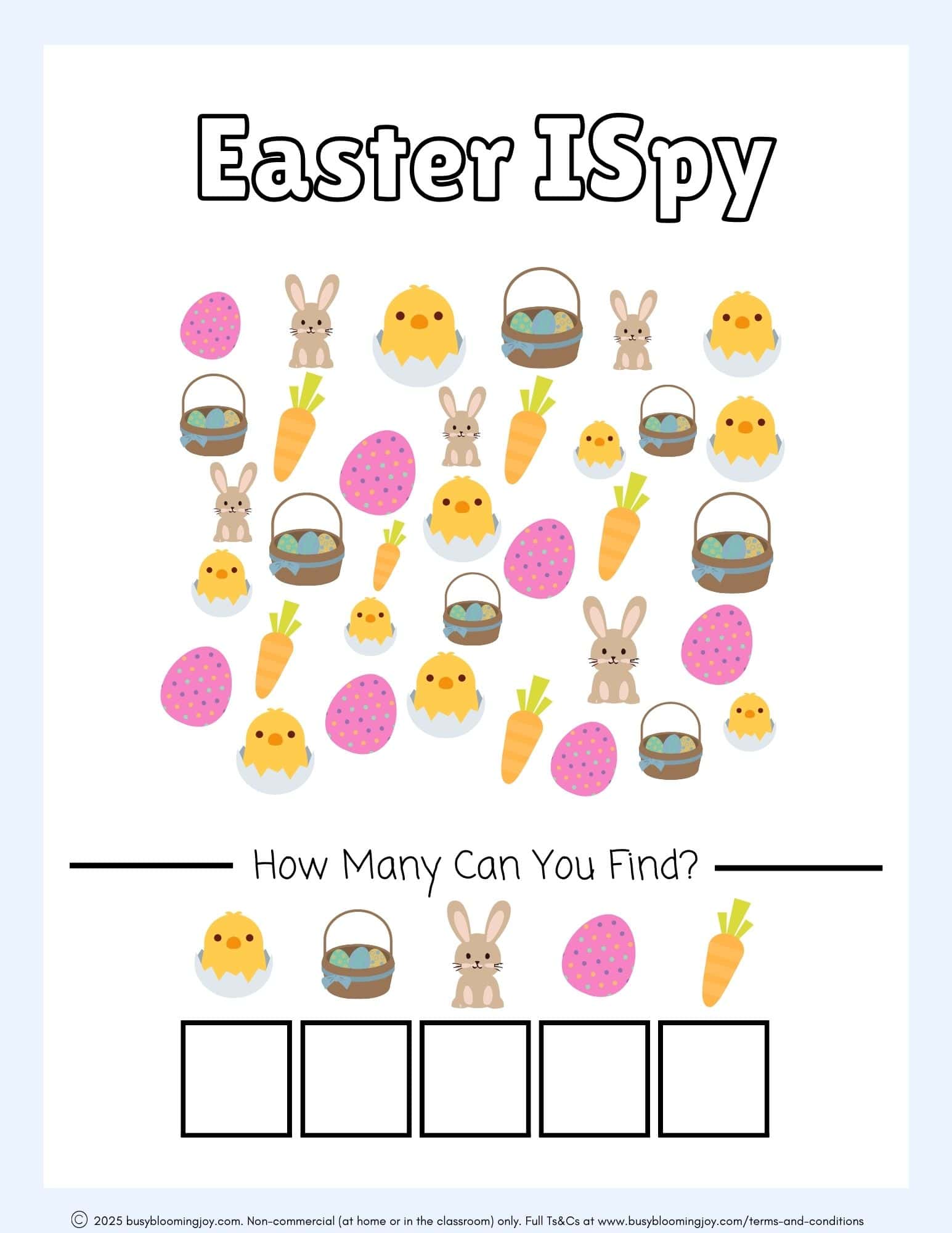 7 Fun FREE Easter Counting Activities & Math Worksheets For Preschoolers