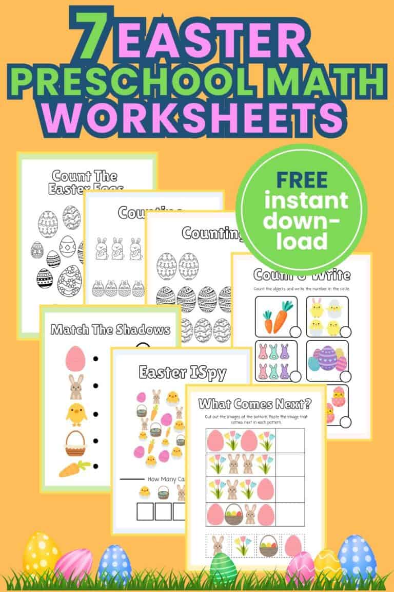 35 Fun FREE Printable Easter Activities For Kids {Worksheets, Games ...