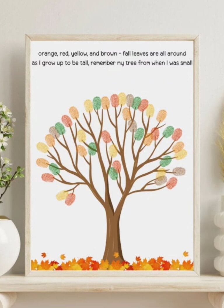 27+ Adorable Fall Handprint Crafts for Kids, Toddlers & Babies too