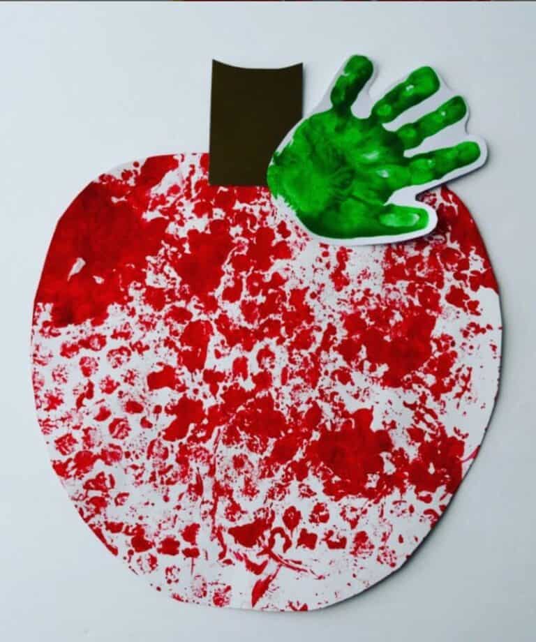 27+ Adorable Fall Handprint Crafts for Kids, Toddlers & Babies too