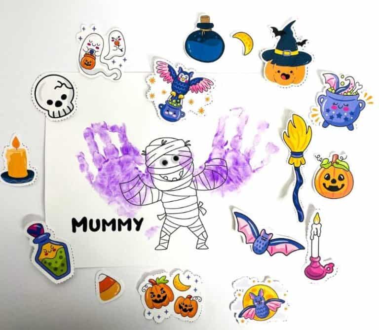 35 Spooktacular Halloween Handprint Crafts for Kids