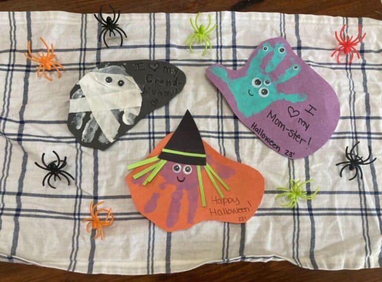 35 Spooktacular Halloween Handprint Crafts for Kids