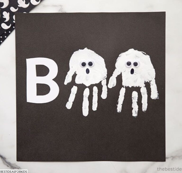 35 Spooktacular Halloween Handprint Crafts for Kids