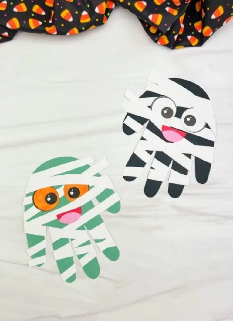 35 Spooktacular Halloween Handprint Crafts for Kids