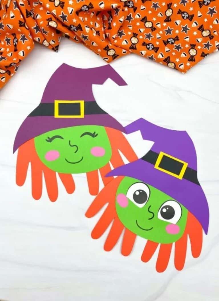 35 Spooktacular Halloween Handprint Crafts for Kids