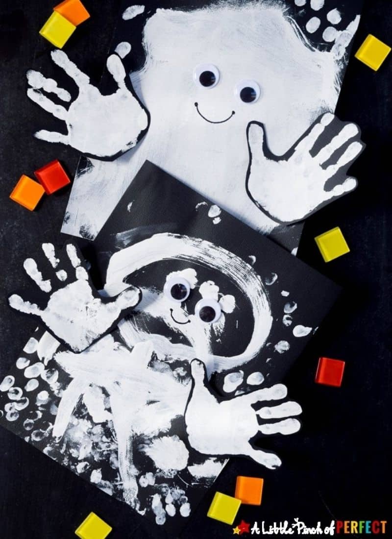 35 Spooktacular Halloween Handprint Crafts for Kids