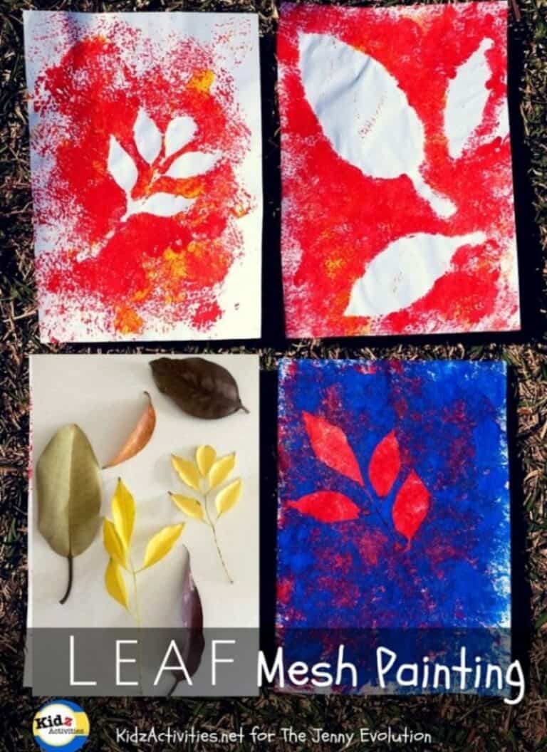 25 Fun & Easy Fall Leaf Crafts for Kids